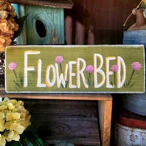 Personalized Decor,flower Bed Garden Sign,garden Gift,custom Garden ...