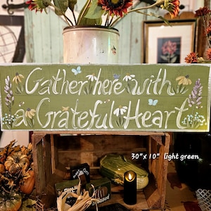 Custom Hand-painted Garden Sign: Personalized Wood Wall Art - Etsy
