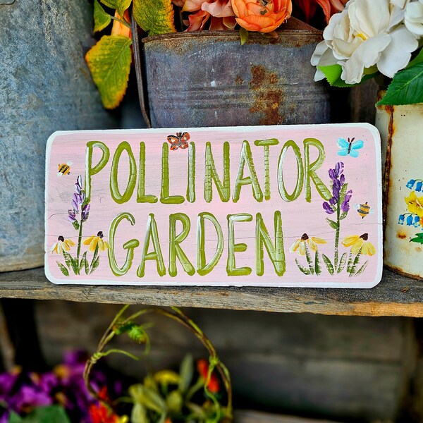 Pollinator Sign - Etsy