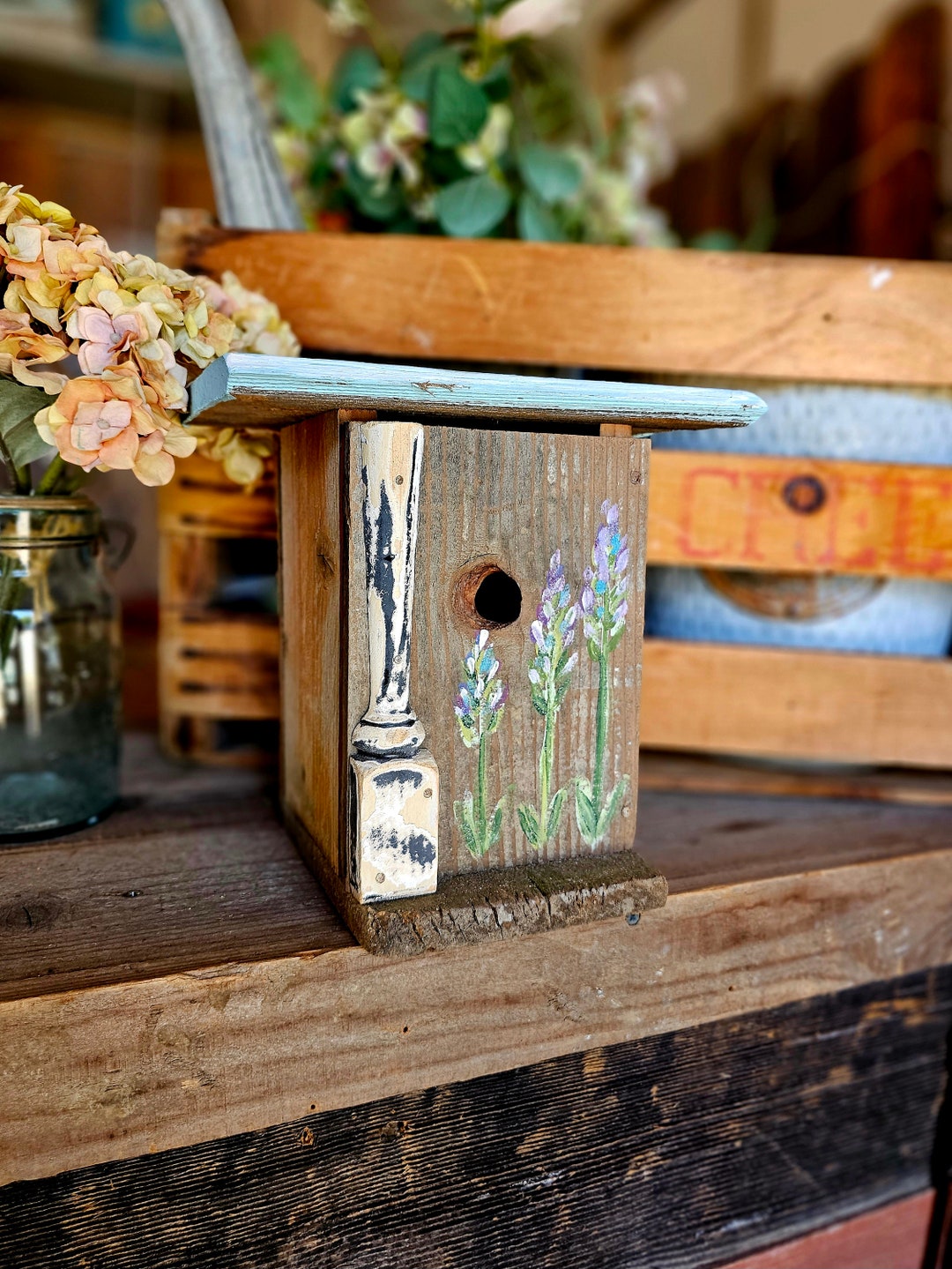 Traditional Bird Houseoutdoor Birdhouseunique Birdhouse-the - Etsy