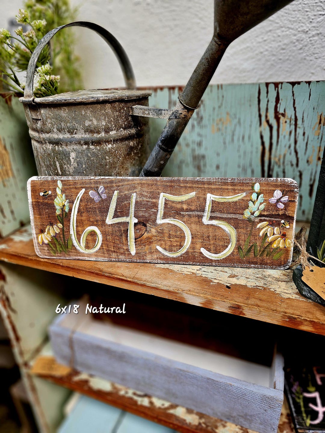 Hanging Wooden Address Sign,custom House Sign,number Address Sign ...