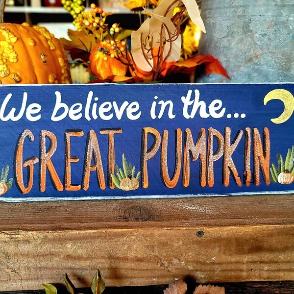 Welcome Great Pumpkin - Etsy