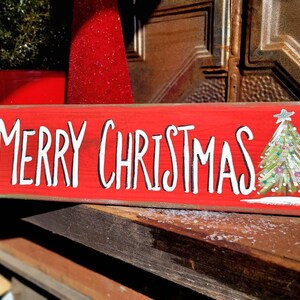 Rustic Merry Christmas Sign,primitive Christmas Sign,outdoor Christmas ...