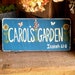 Hand-painted Bible Verse Garden Sign, Personalized Scripture Quote - Etsy