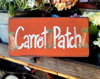 Wooden Easter Carrot Sign - Etsy