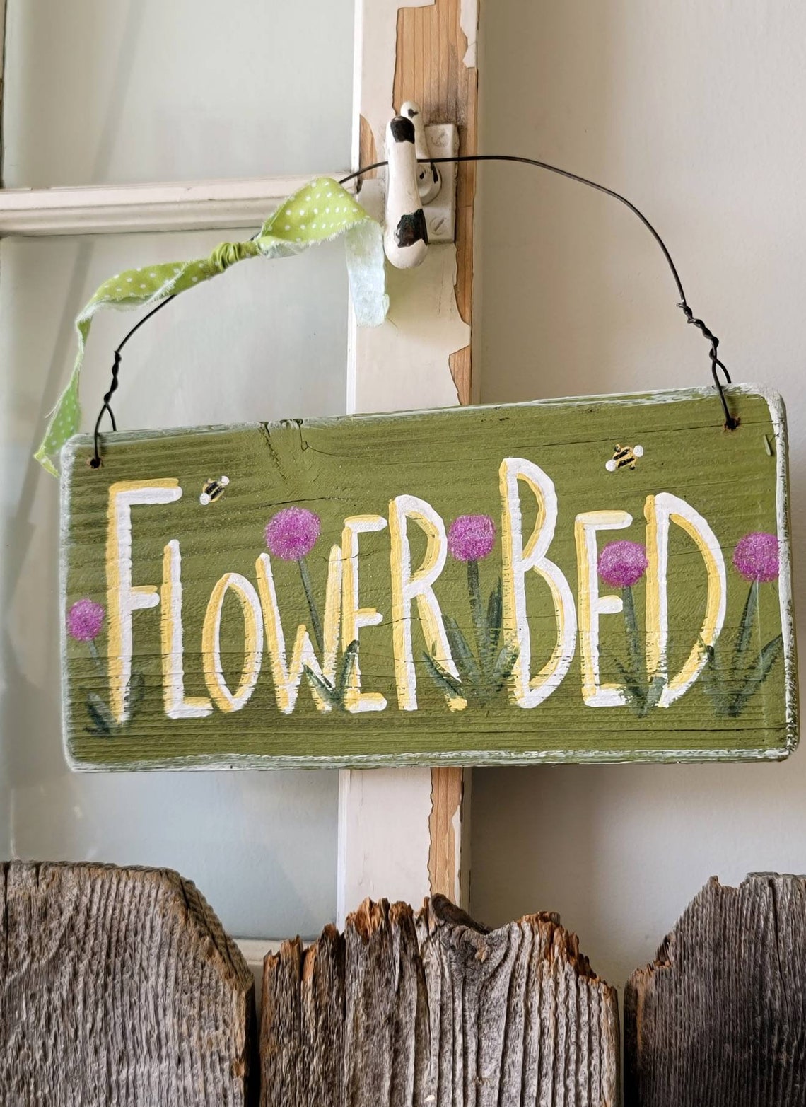 Personalized Decor,flower Bed Garden Sign,garden Gift,custom Garden ...