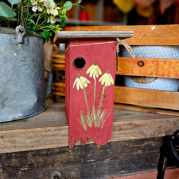 Primitive Birdhouse - Etsy