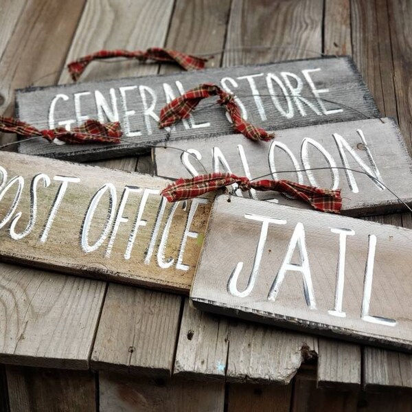 Western Signage - Etsy