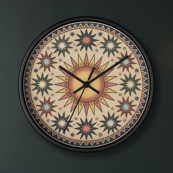 Sun Clock - Etsy