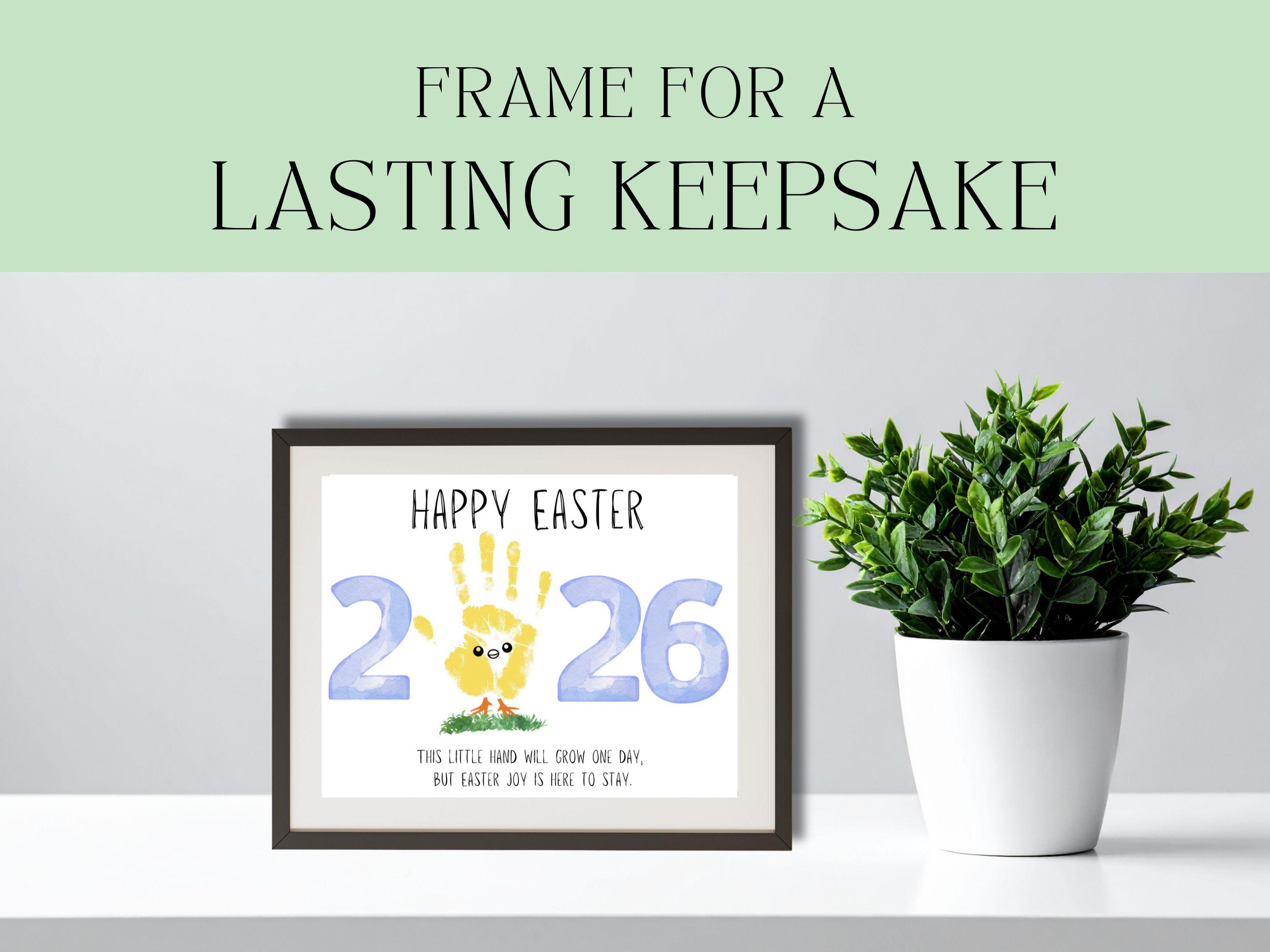 Easter Handprint Art - Printable Easter Activity, Preschool Craft ...
