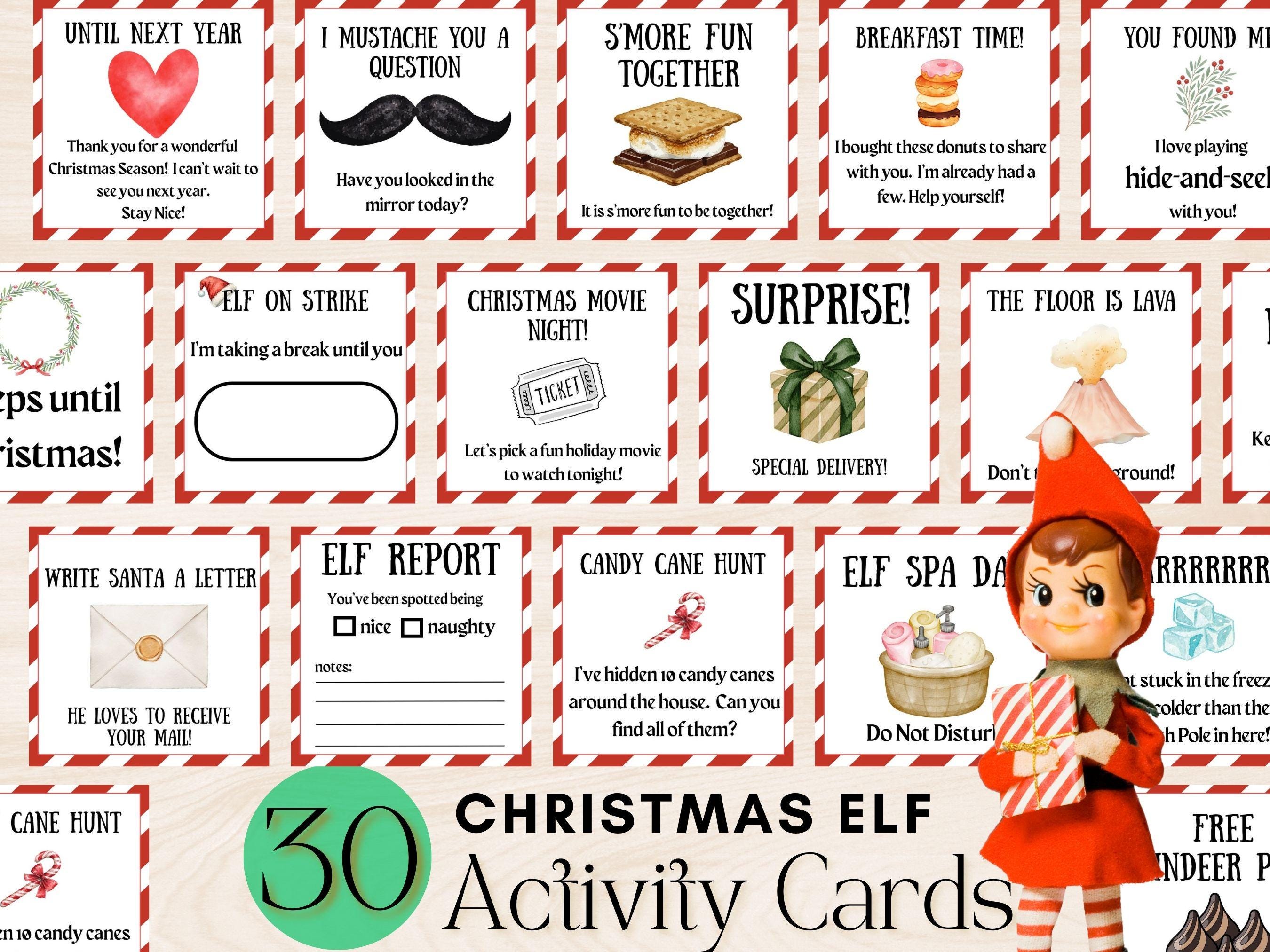 30 Printable Elf Notes - Elf Kit, Elf Arrival Letter, Elf Return Letter ...