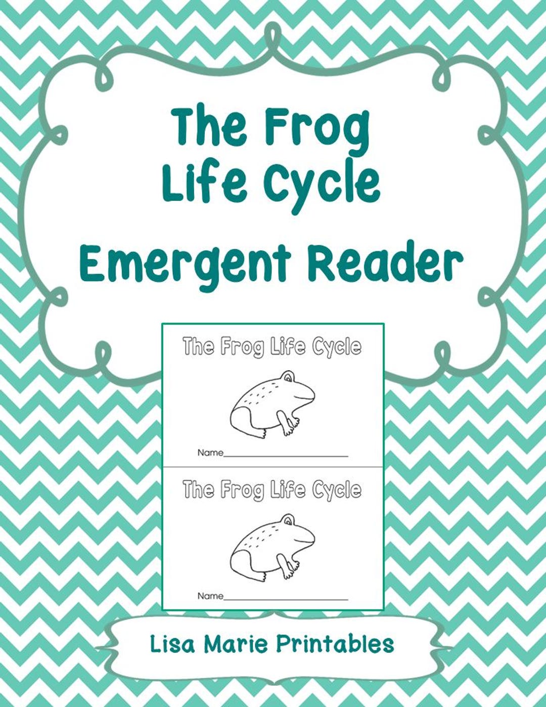 The Frog Life Cycle Emergent Reader - Etsy Australia
