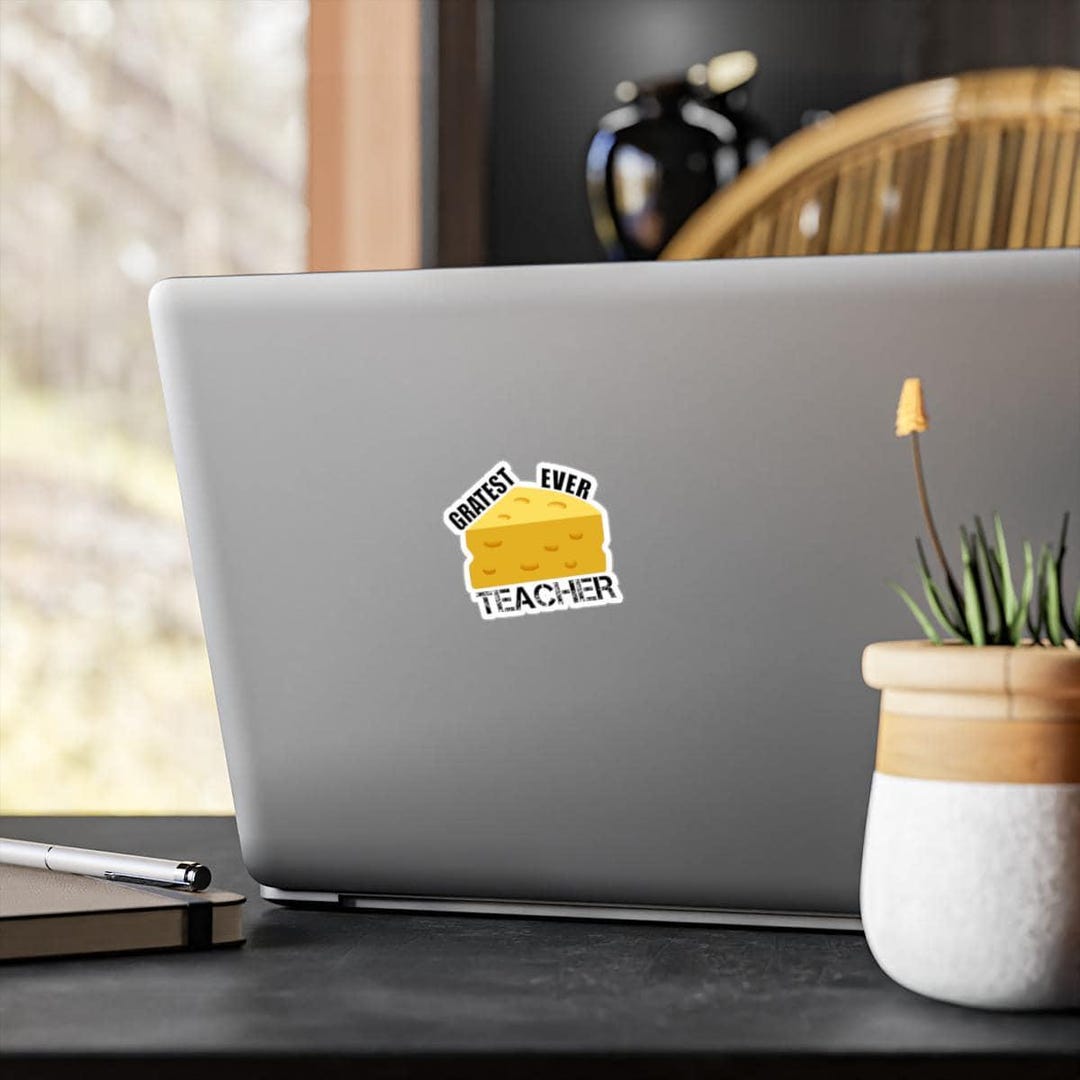 Funny Dad Joke Sticker - 'gratest Ever Teacher' - Teaching Appreciation ...