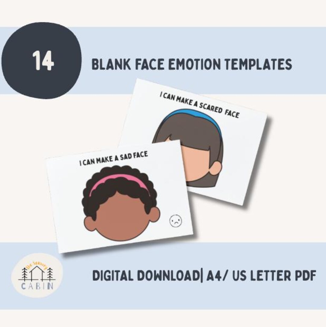 Emotions Playdough Mats: Feelings Faces Activity (A4 PDF Digital ...