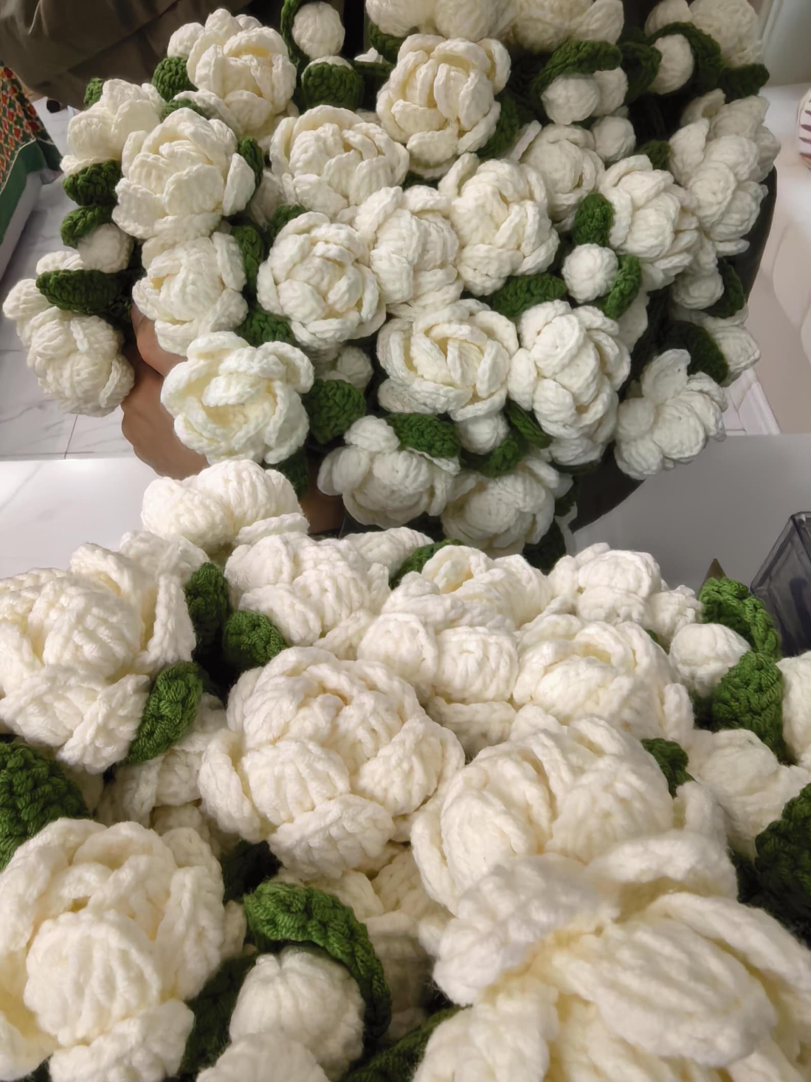 Handmade Jasmine Crochet Blanket: Unique Handcrafted Gift for Her - Etsy