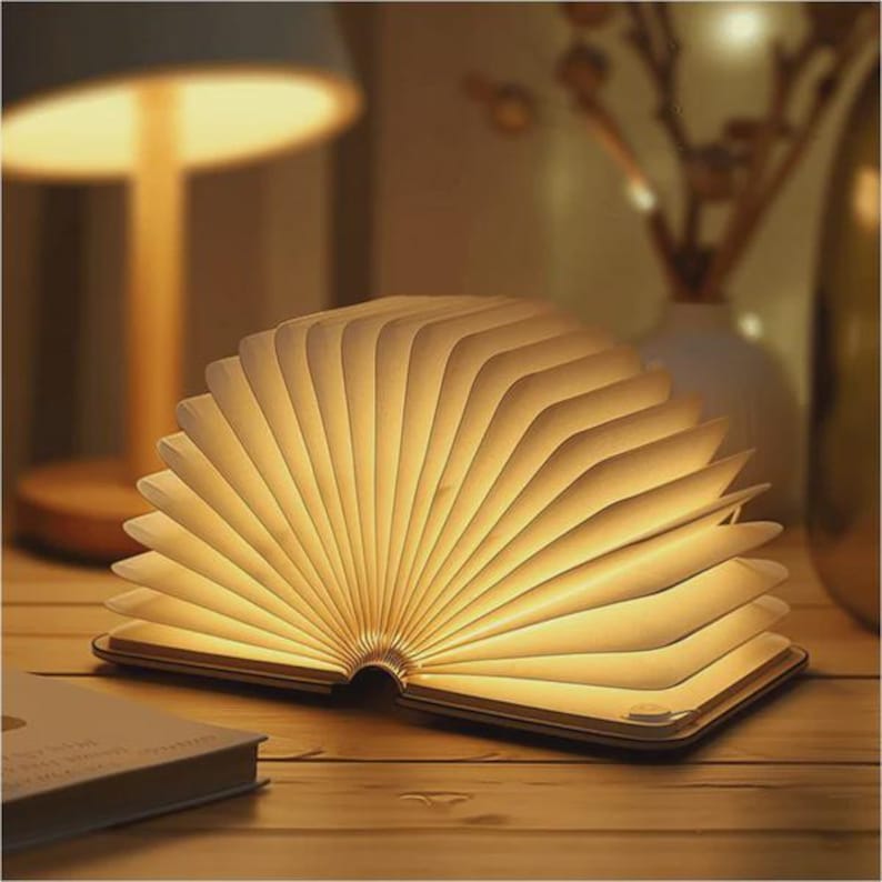 K-pop Book Lamp, Demon Huntrix Night Light, Kpop Demon Hunter Book ...