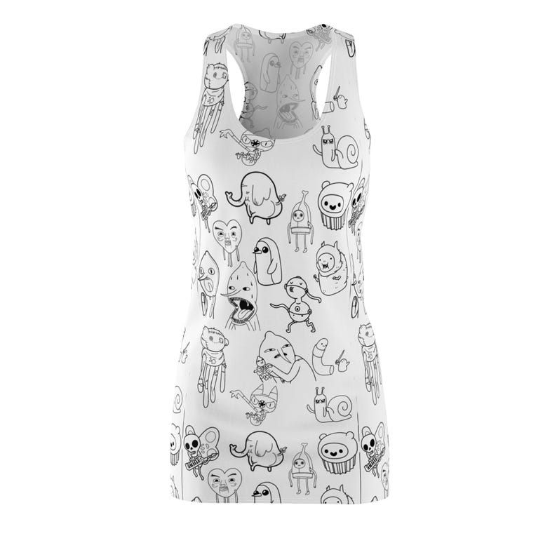 Racerback Dress, Cartoon Network Costume, Funny Women's Sleeveless ...