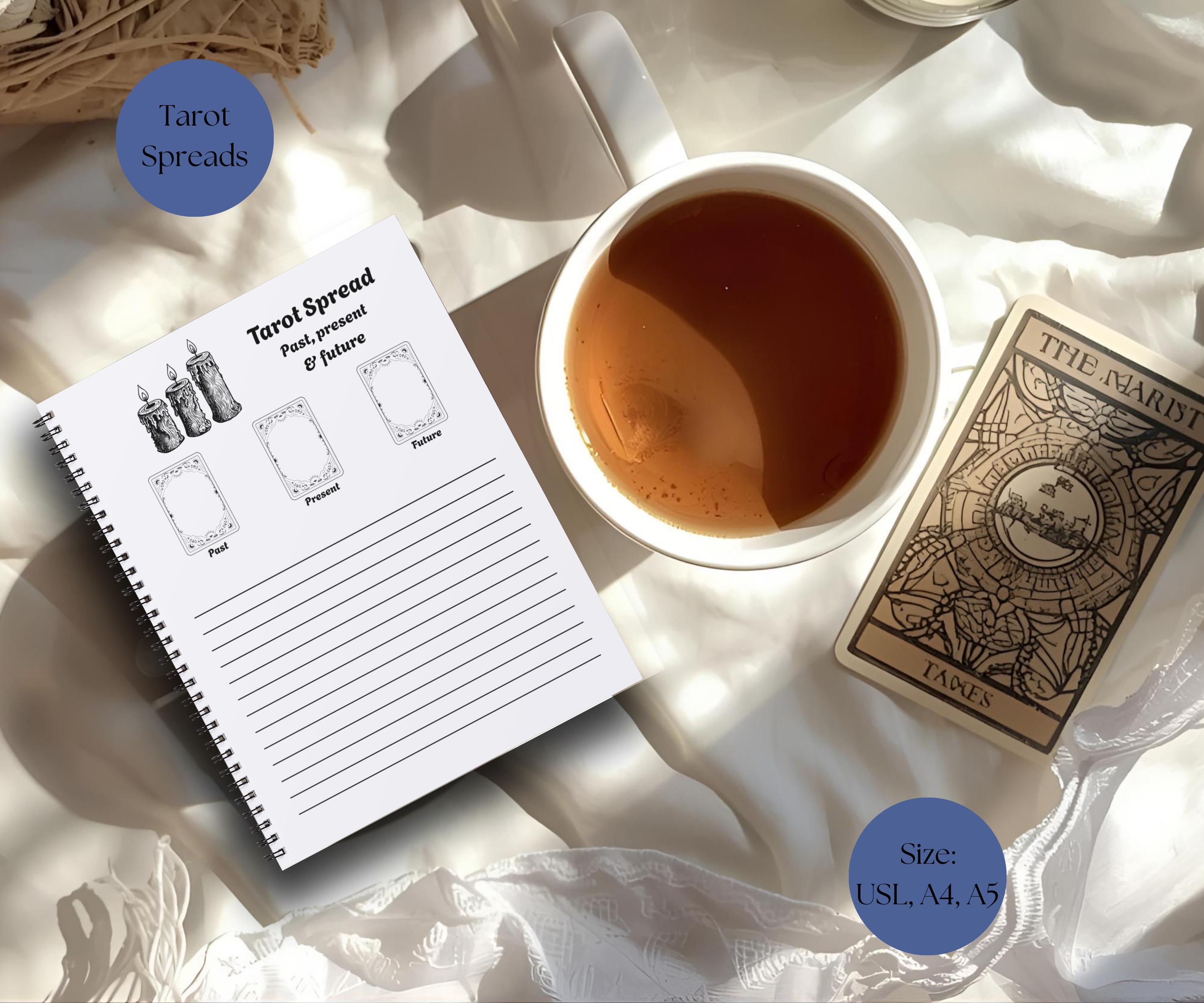 Dark Blue Grimoire Pages | Witchcraft Printable Book of Shadows ...