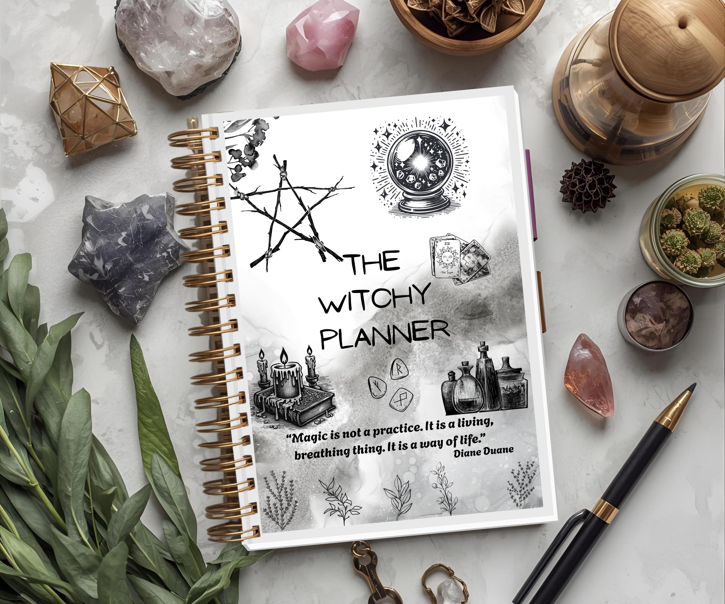 Witchy Journal – Gothic Planner for Intentions & Rituals - Etsy