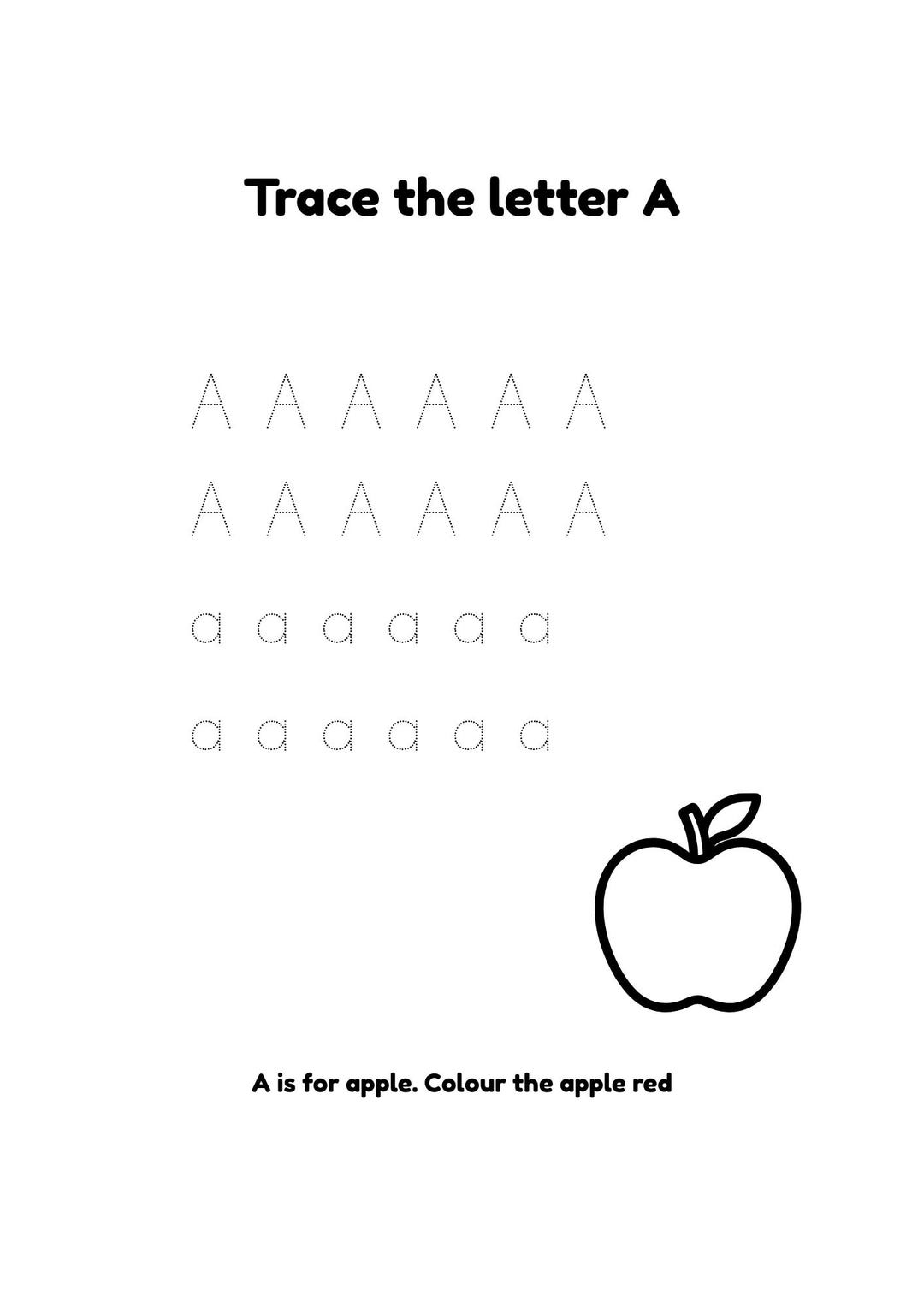 ABC & 123 Handwriting Practice: Low-ink Tracing Worksheets (digital ...