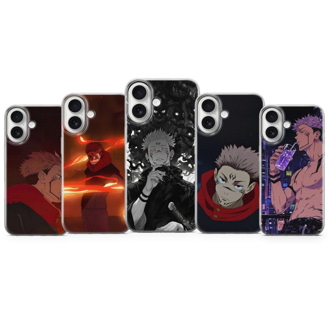 Ryomen Sukuna Phone Case Anime Manga Anime Cover for iPhone 17, 16, 15 ...