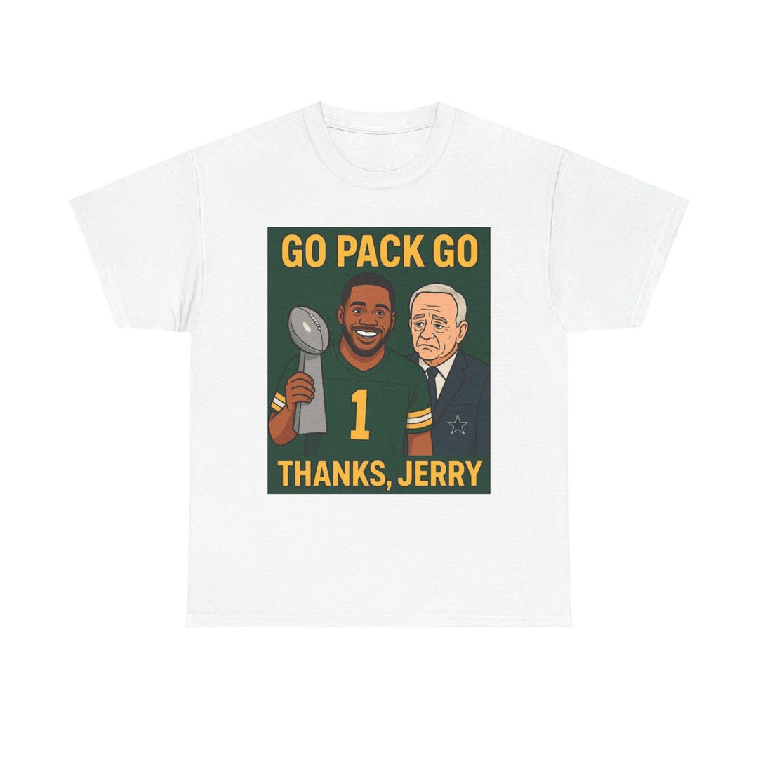 Packers - "thanks Jerry!" - Micah Parsons - Funny Football Fan T-shirt ...