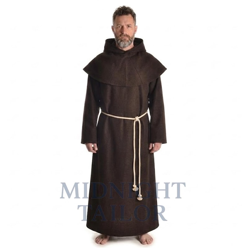 Monk Medieval Costume - Etsy