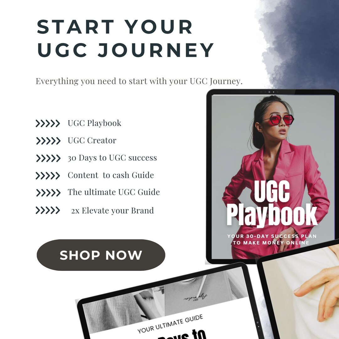 UGC Creator Business Bundle | Brand Pitch Templates, Portfolio (canva ...