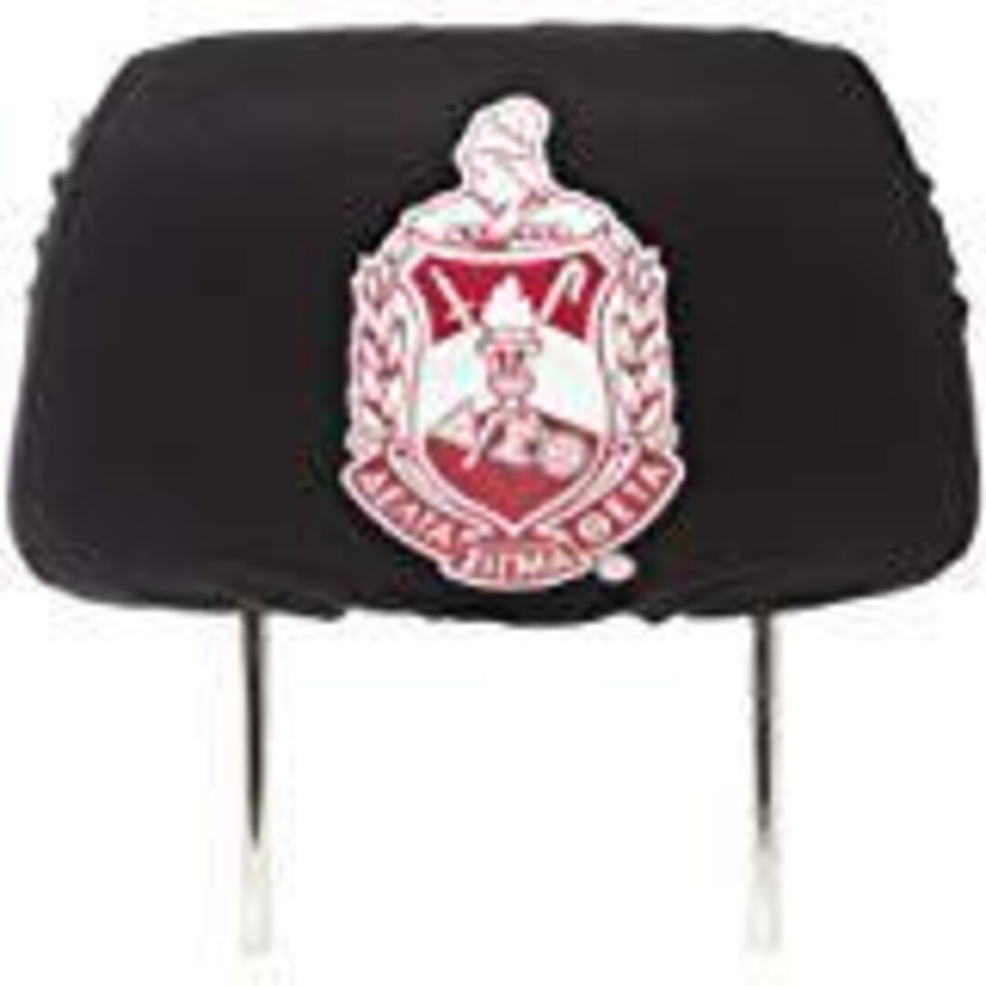 Delta Sigma Theta Sorority Headrest Cover - Black - Etsy