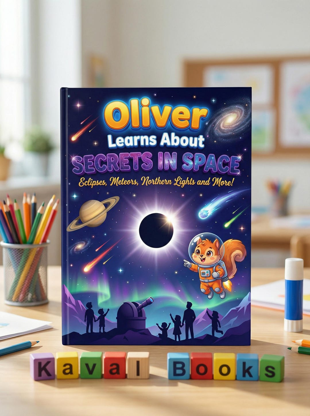 Personalized Secret in Space Activity Book for Kids | Astronomy ...