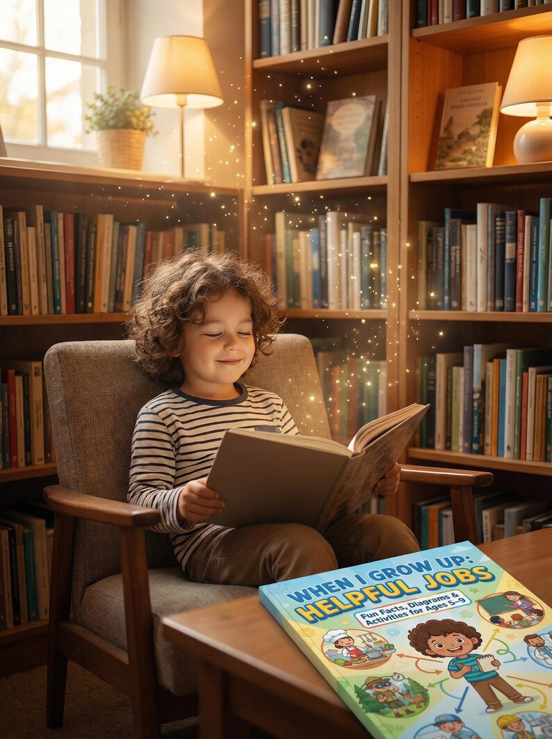 Personalized Jobs Activity Book | Community Helpers, Puzzles (ages 5-9 ...