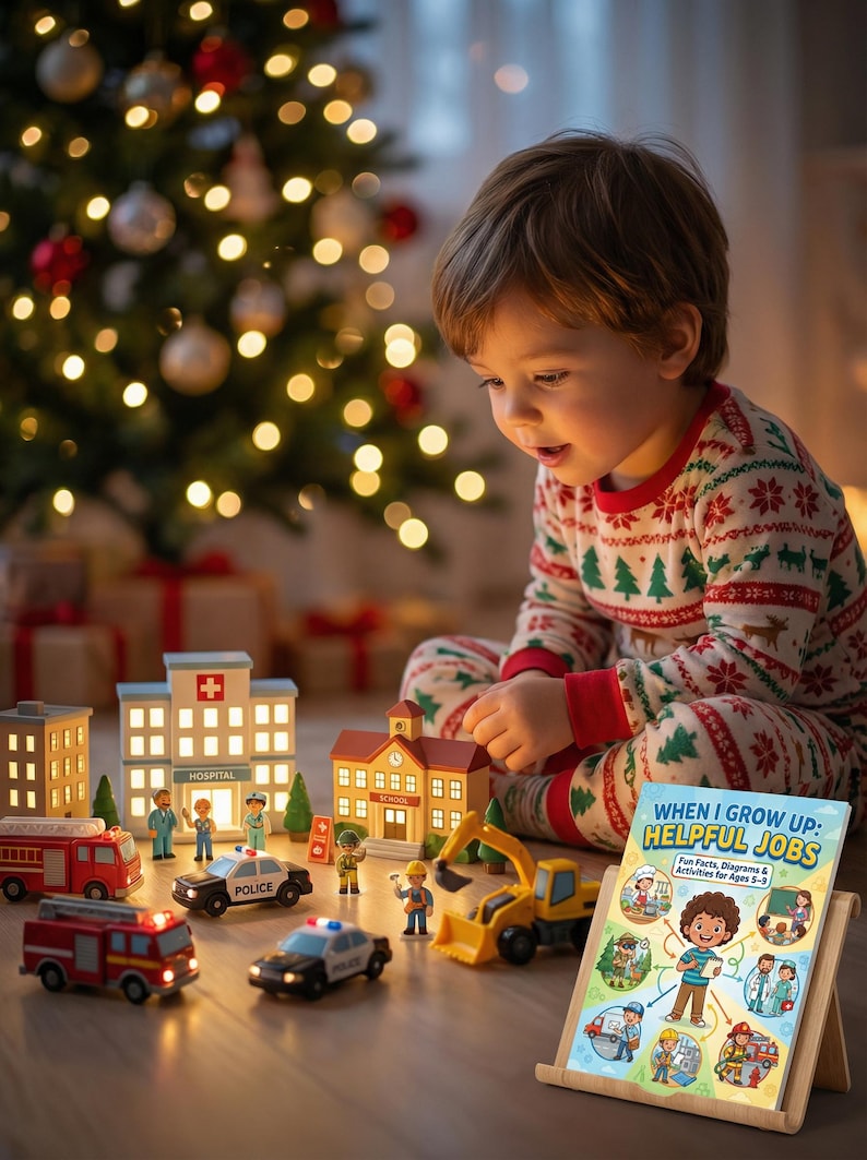 Personalized Jobs Activity Book | Community Helpers, Puzzles (ages 5-9 ...