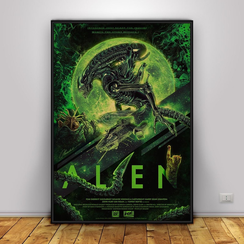 Alien Movie Poster - Etsy
