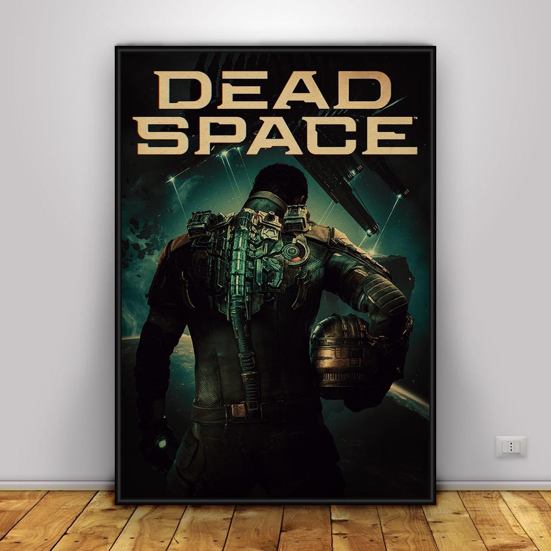 Dead Space Poster | Isaac Clarke Wall Art | Kraft Paper Print | Gift ...