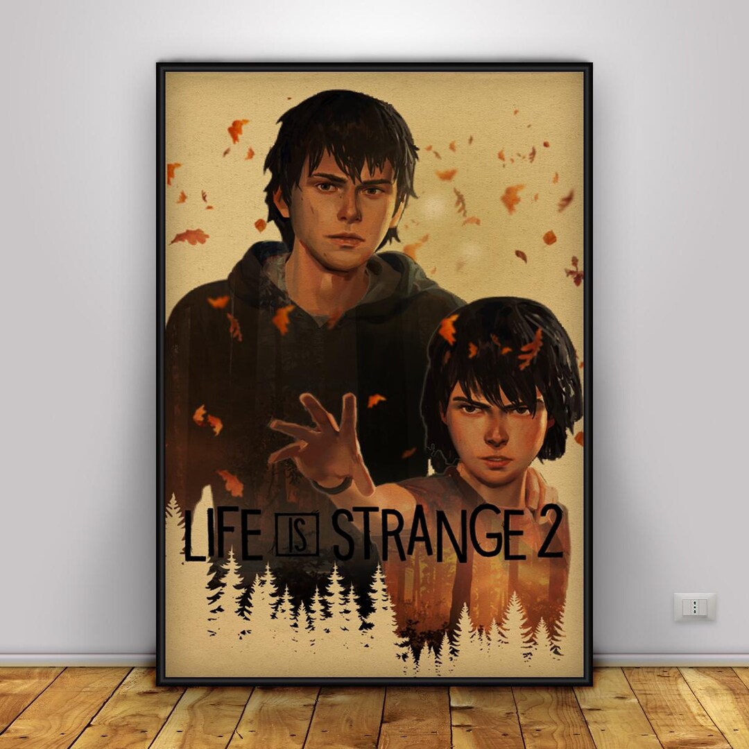 Life is Strange Poster | Sean & Daniel Wall Art | Kraft Paper Print ...