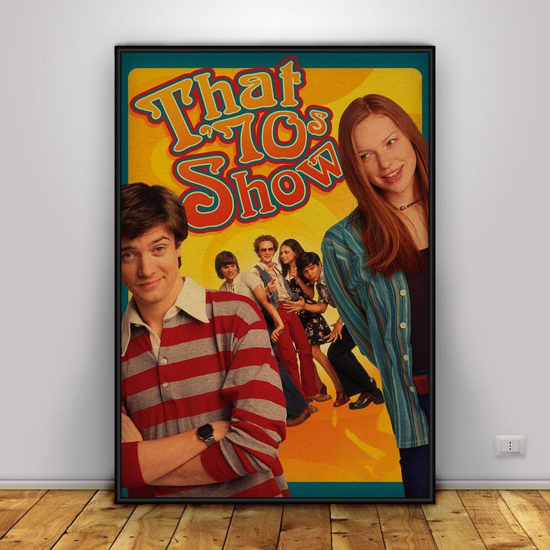 That '70s Show Poster | Eric Forman Wall Art | Kraft Paper Print | Gift ...