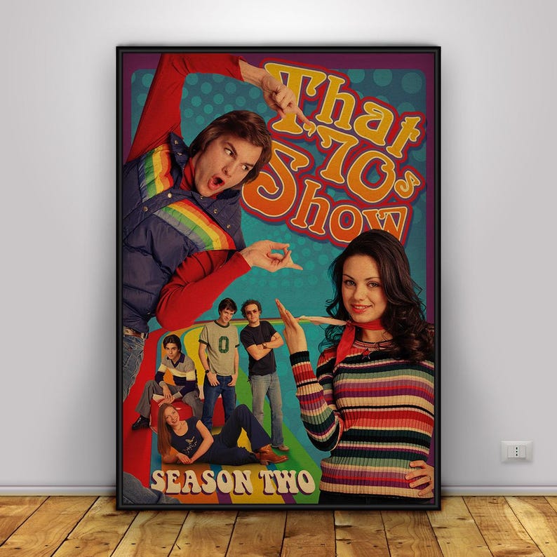 That '70s Show Poster | Eric Forman Wall Art | Kraft Paper Print | Gift ...