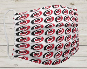 Carolina Hurricanes Mask - Etsy