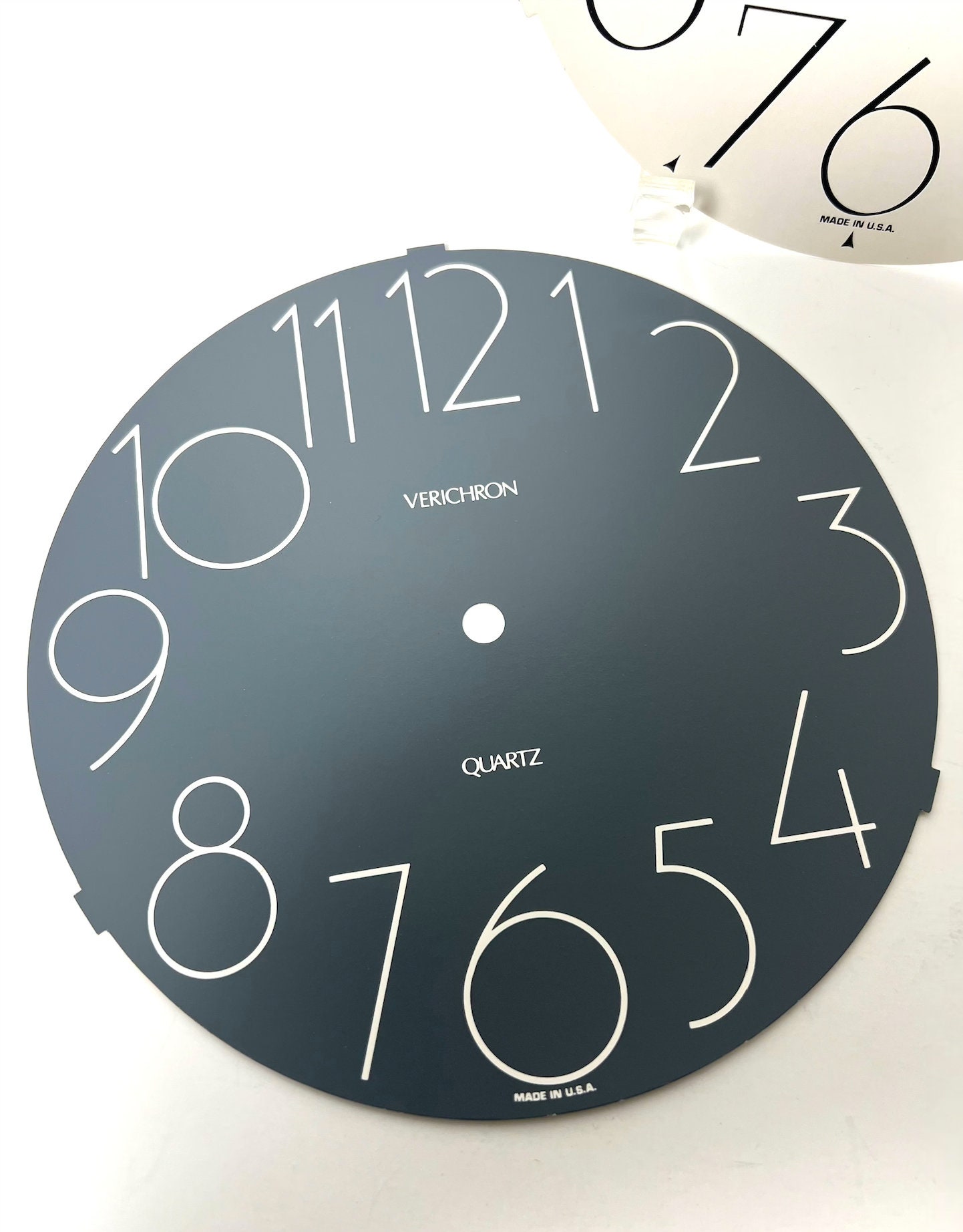 Set of 3 Paper Clock Faces--verichron Clock Face--vintage Clock Part - Etsy