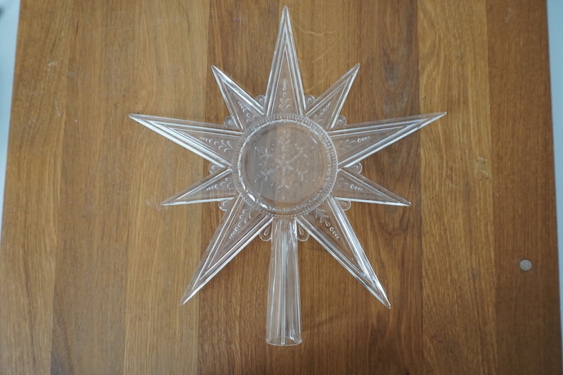 VTG Hallmark Star Tree Topperplastic Tree Topperchristmas Tree ...