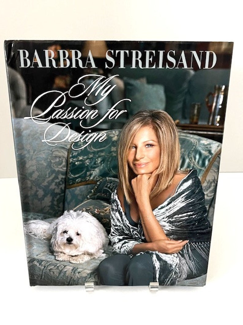 Barbara Streisand--my Passion for Designs--interior Design Book-2010 - Etsy