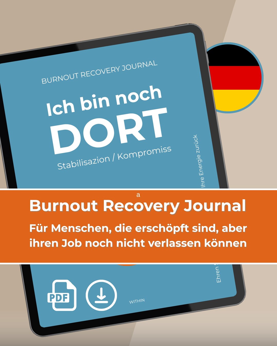 Burnout Recovery Journal - Self-reflection for People With Professional ...
