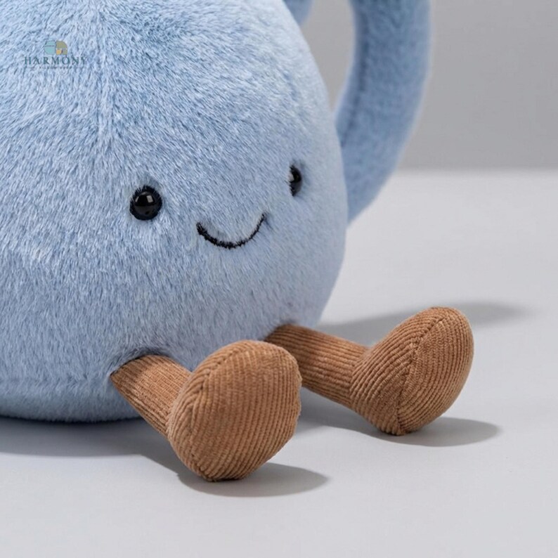 Kawaii Blue Teapot Plush - Etsy