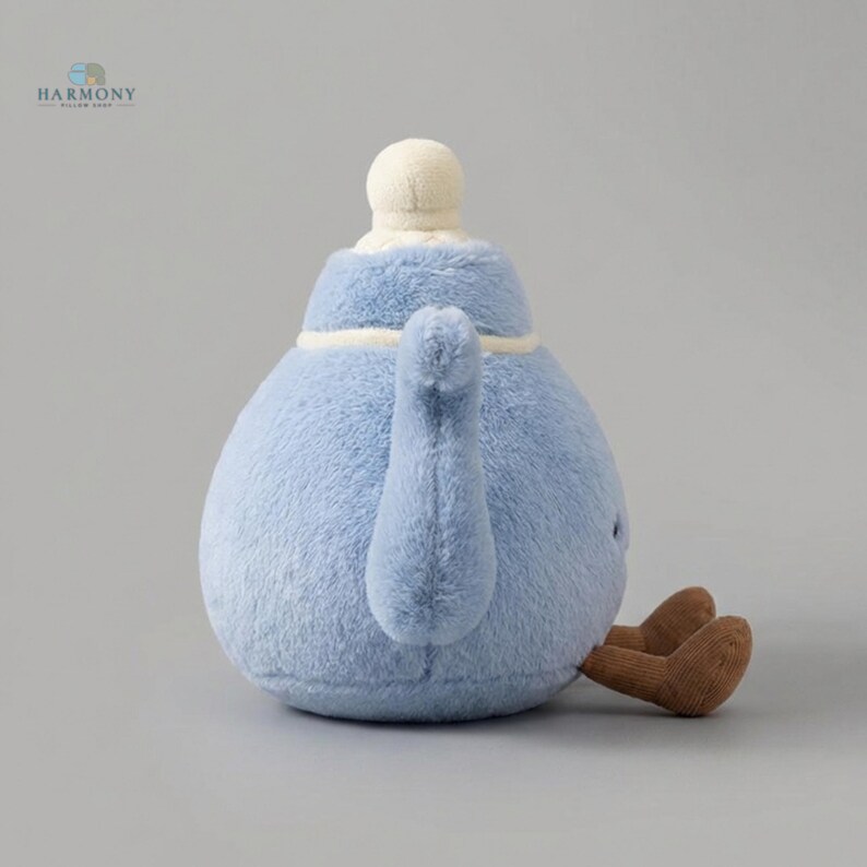 Kawaii Blue Teapot Plush - Etsy