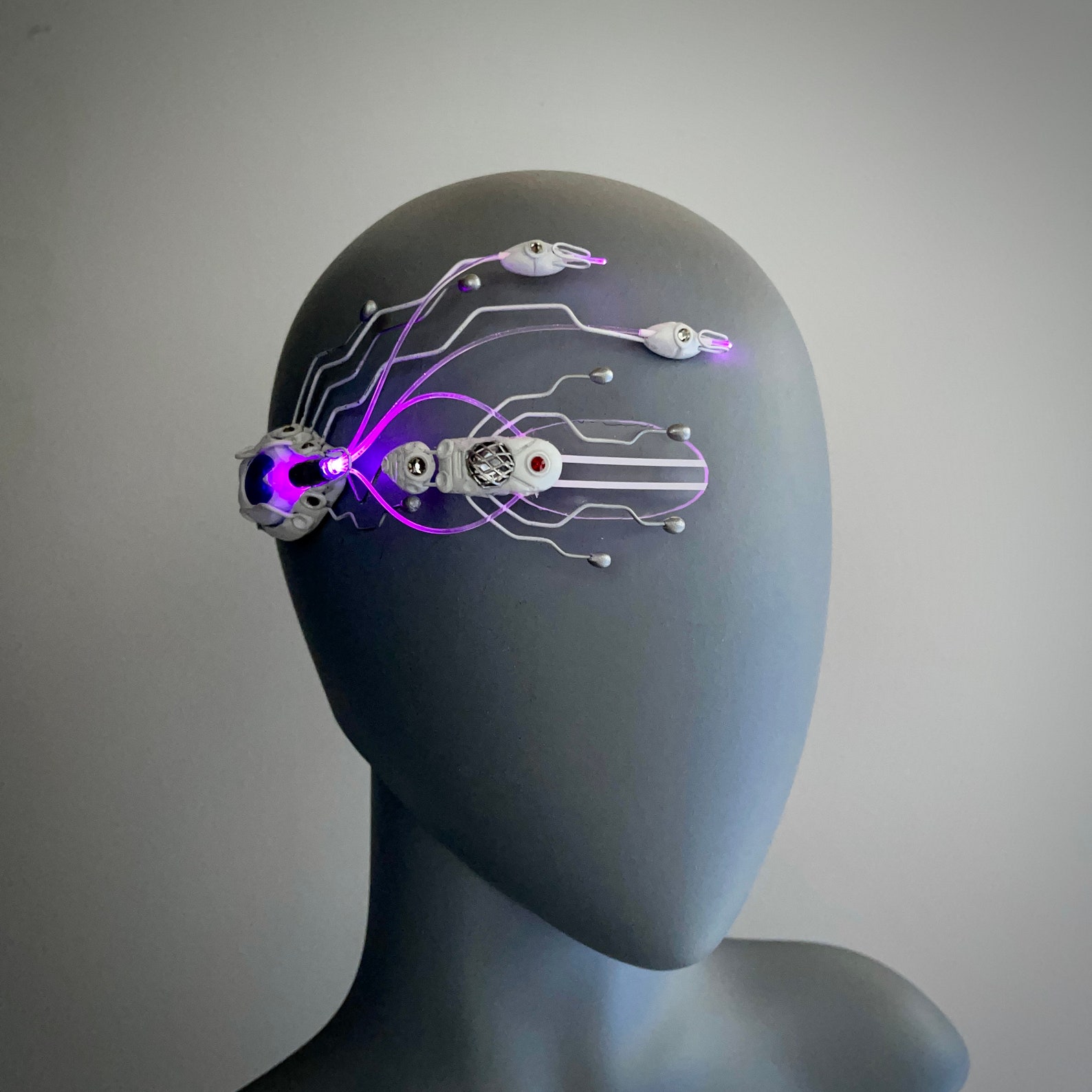 Ocula Fibre Optic Head System in White - Etsy
