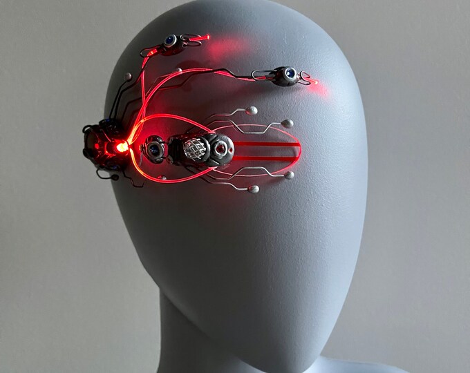 Ocula Fibre Optic Head System in Steel - Etsy