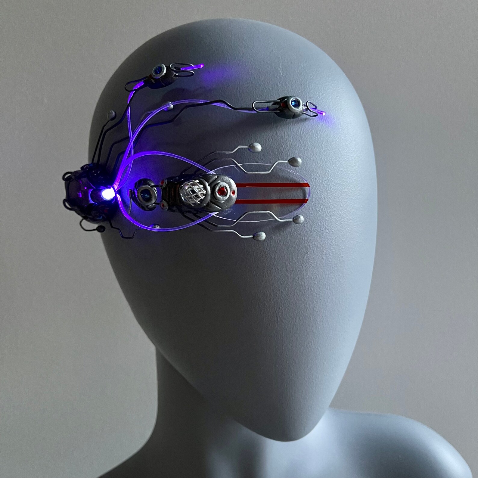Ocula Fibre Optic Head System in Steel - Etsy