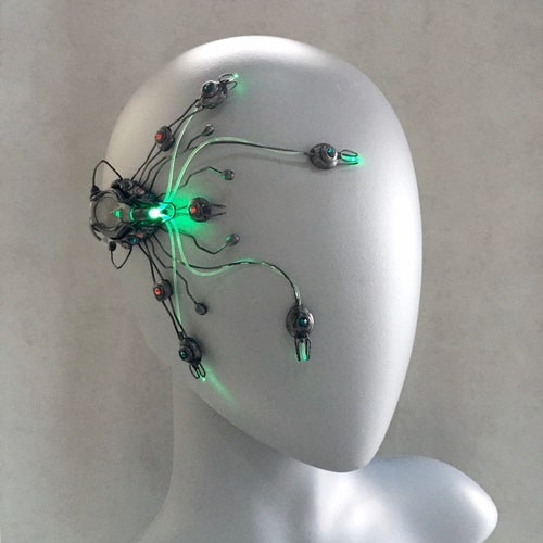 Starburst Fibre Optic Node in White - Etsy