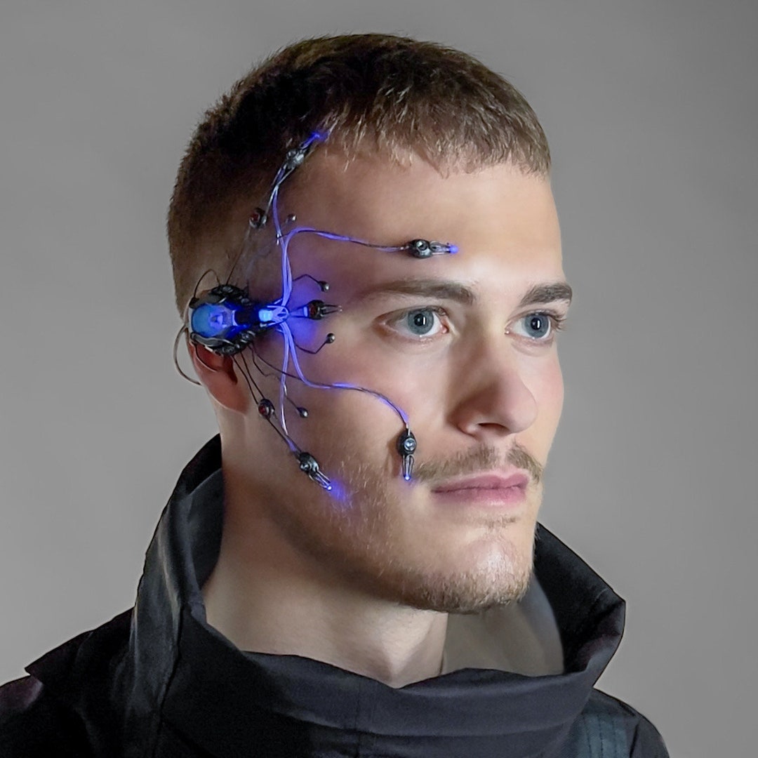 Borg Assimilate Fibre Optic Head Piece - Etsy