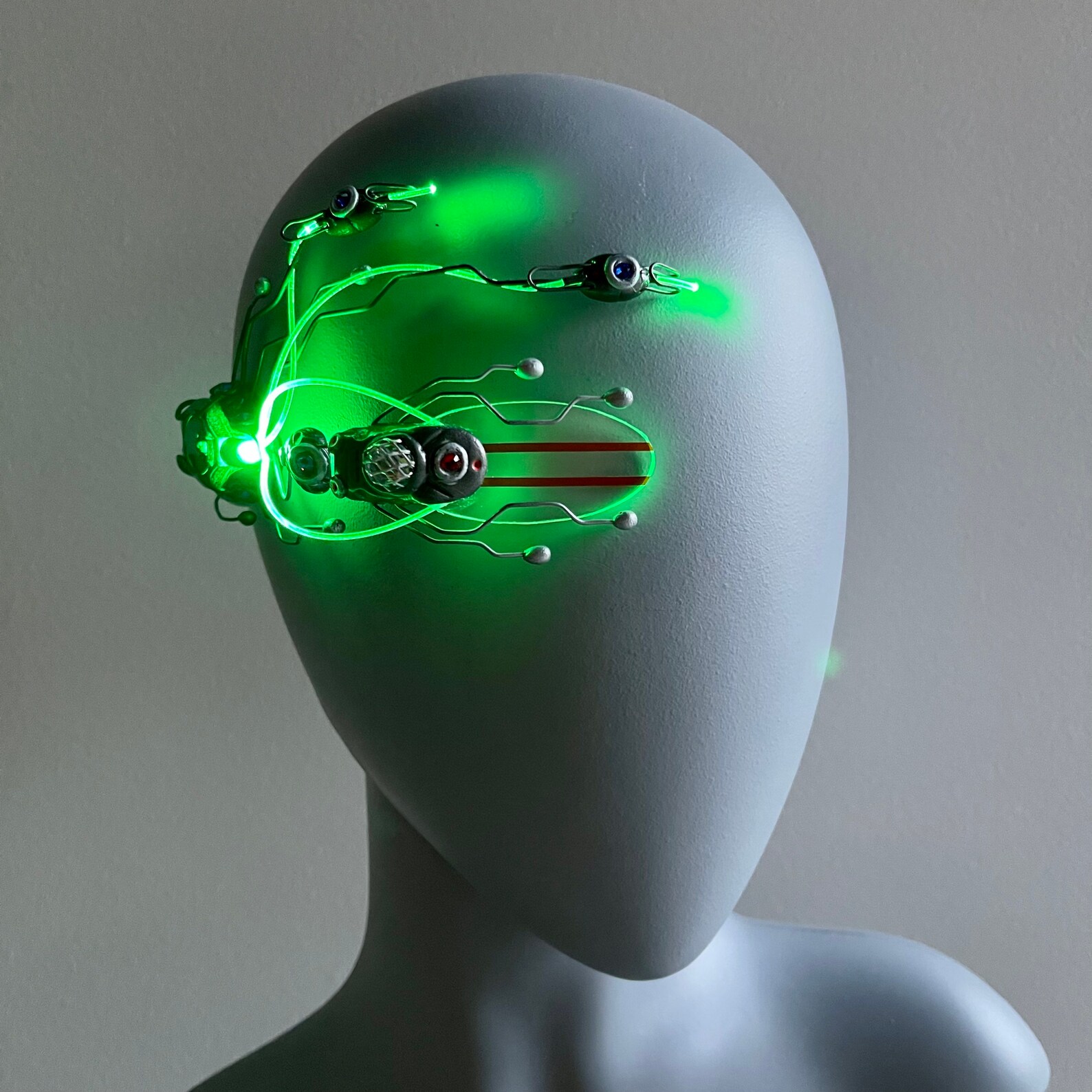 Ocula Fibre Optic Head System in Steel - Etsy